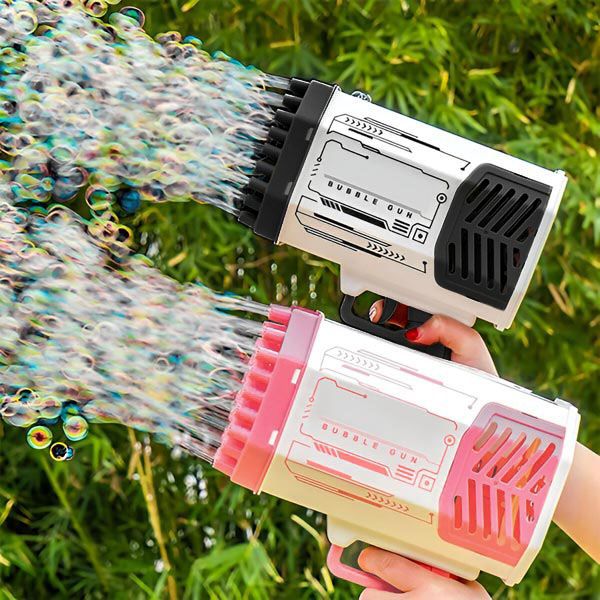 69 otvorov bublifuk s LED svetlami | BUBBLEPUFF